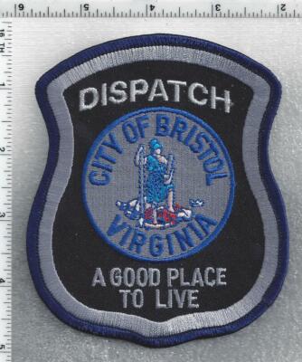 City of Bristol Dispatch (Virginia) 1st Issue Shoulder Patch | eBay
