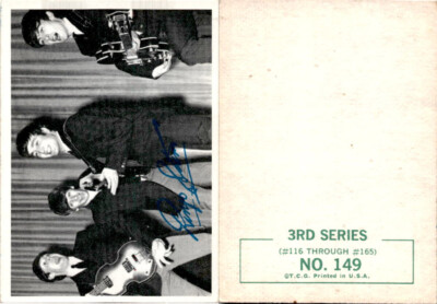 1964 Topps, Beatles B&W 3rd Series, #149 Beatles, Music, Rock (A85) | eBay