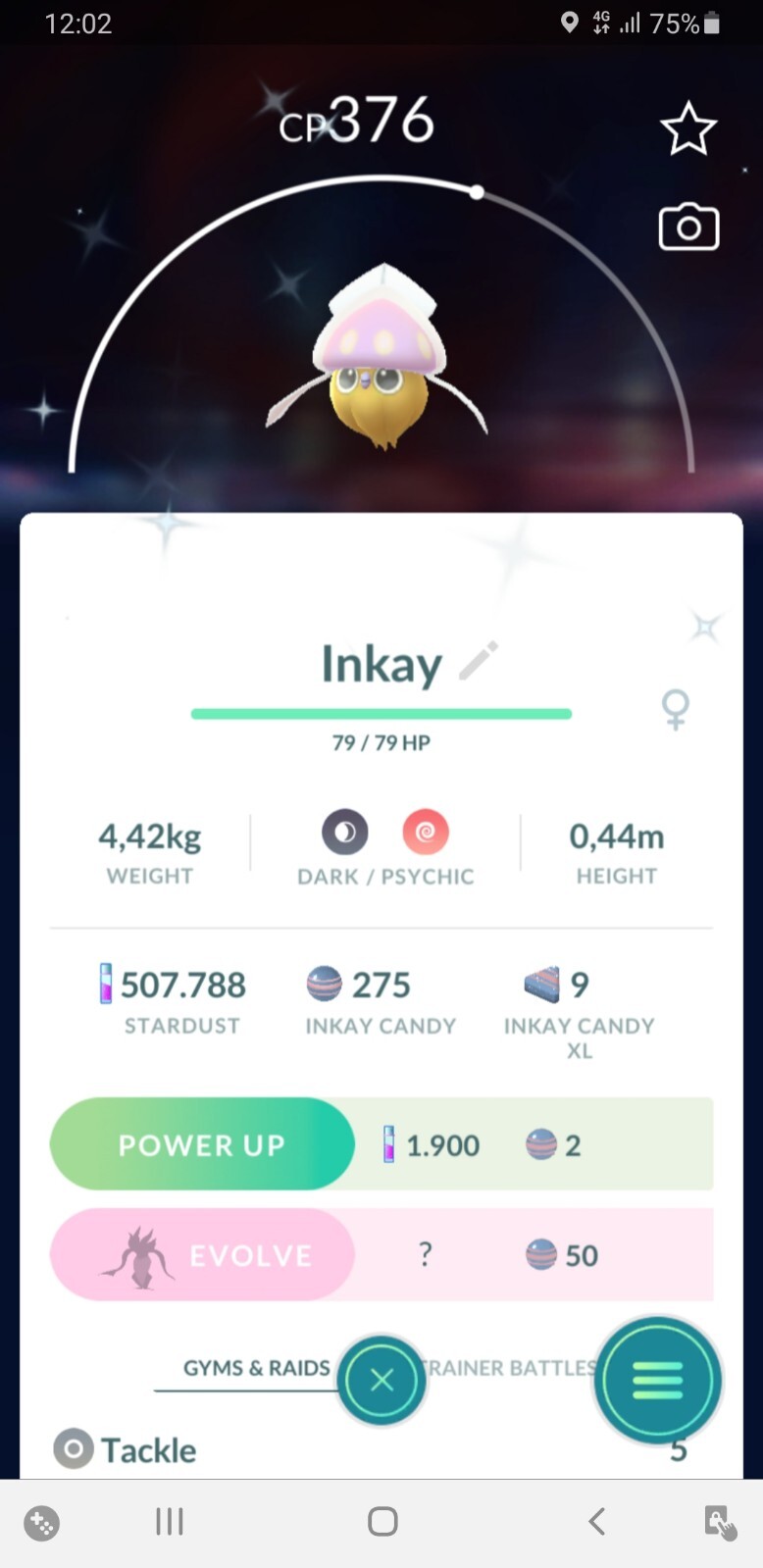 Shiny Inkay Pokèmon Go, registered or Ultra Friends | eBay