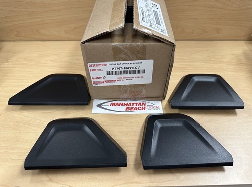 22-25 COROLLA CROSS ROOF RACK CROSS BAR END COVERS GENUINE TOYOTA PT767 ...