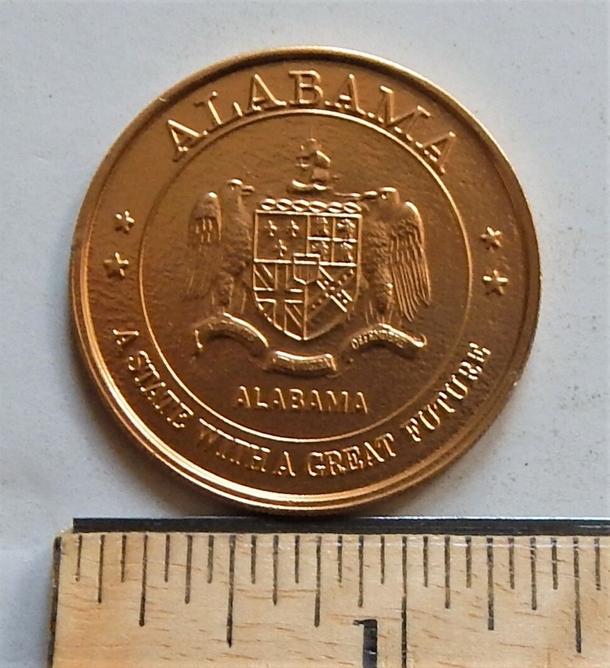 GEORGE WALLACE Token Governor Alabama State with a Great Future Seal ...