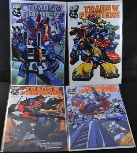 DW Vol 1 Transformers 0 1 2 3 4 5 6 Pat Lee Autobot Covers Comic Lot VF ...