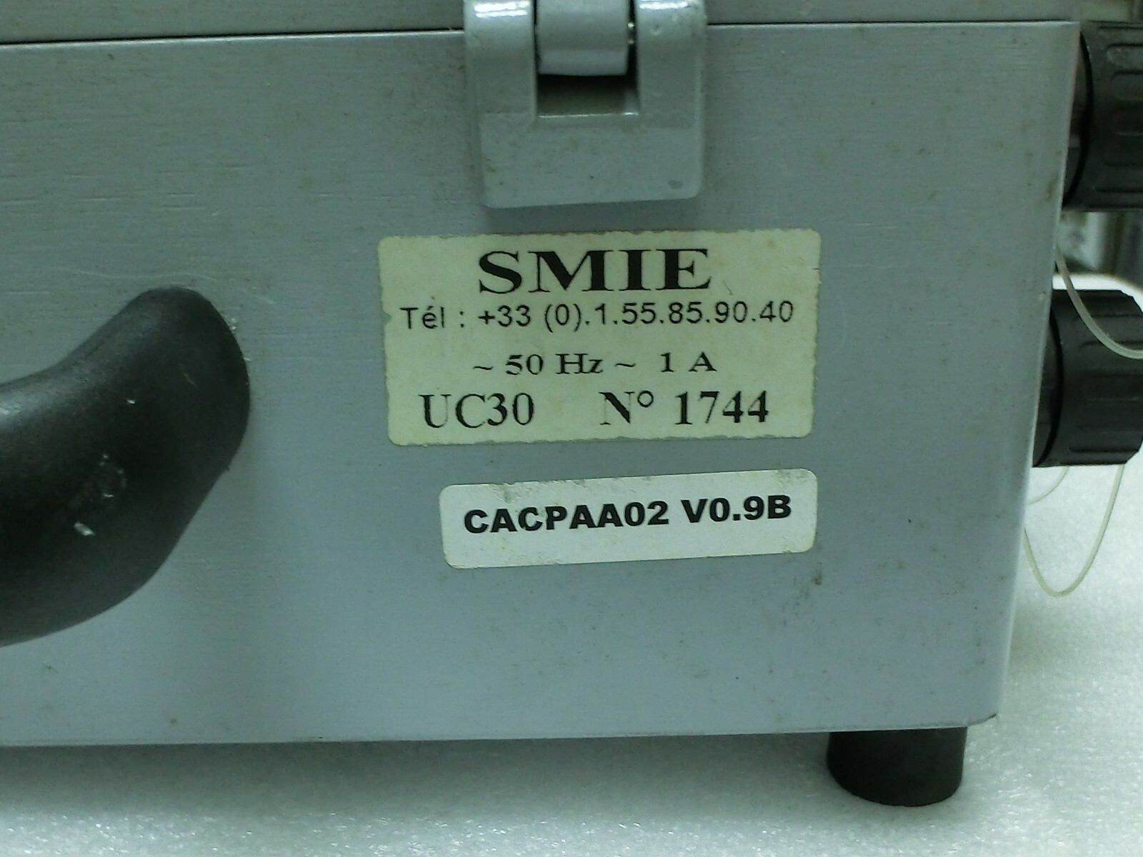 SMIE AC30 Anticollision and Zoning System,UC30 ~50Hz~1A,CACPAA02 V0.9B ...