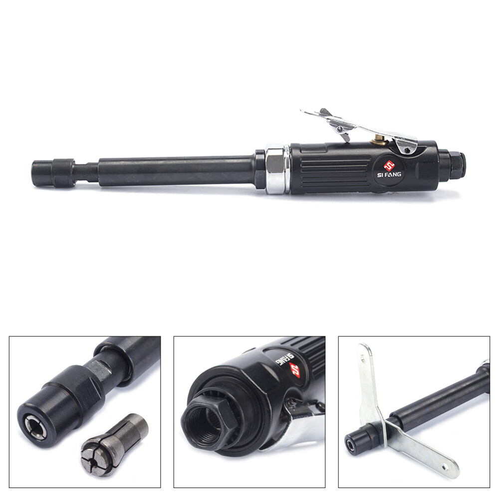 Extended Air Die Grinder 1/4" 1/8" Polishing Grinding Tools High Speed ...