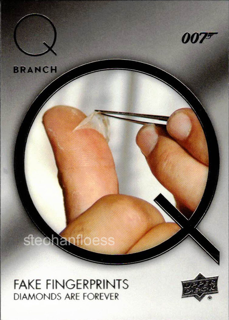 2019 James Bond 007 Collection Q Branch You Pick the Card Finish Your ...