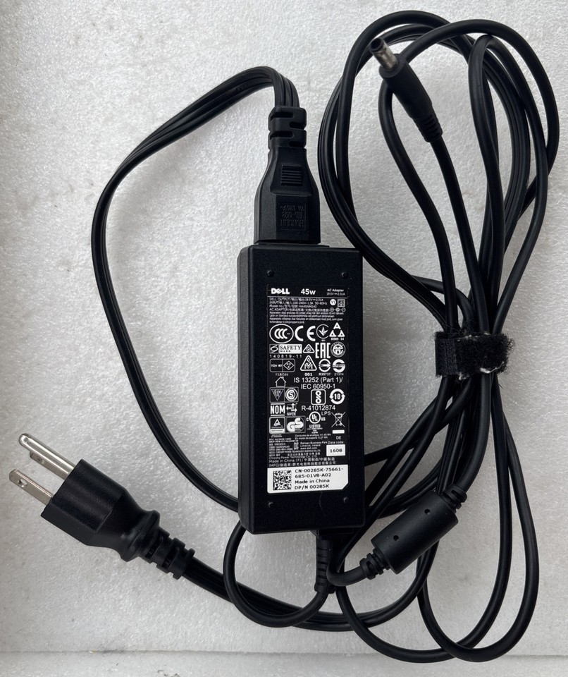Genuine Dell 45W Laptop Ac Adapter HA45NM140 0285K for Inspiron 15-5000 ...