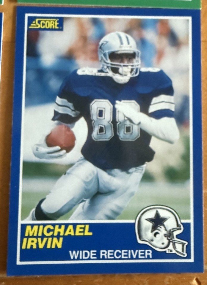 1989 SCORE FOOTBALL SET & SUPPLEMENTAL SET hand assembled. (Read ...
