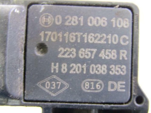 223657458R SENSORE DI PRESSIONE ASPIRAZIONE NISSAN X-TRAIL T32 R 1.6 D ...