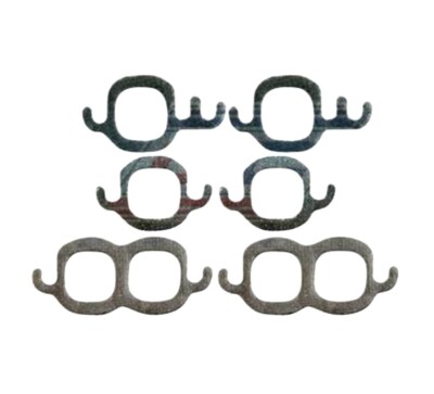 Exhaust Manifold Gasket Set For 60-95 SBC Chevy 267-305-350-400 V8 ...