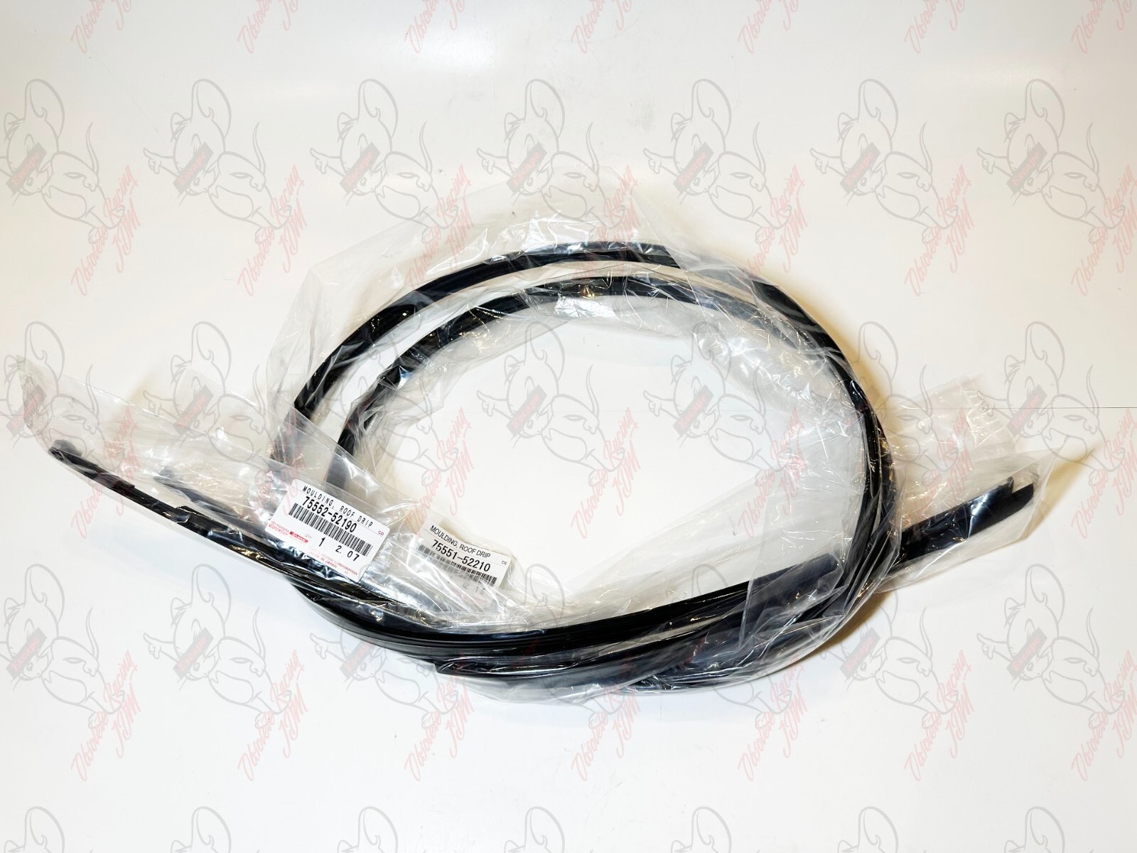 TOYOTA Genuine Roof Molding LH RH & Clip 4qty Set For 2012-2021 Prius C ...