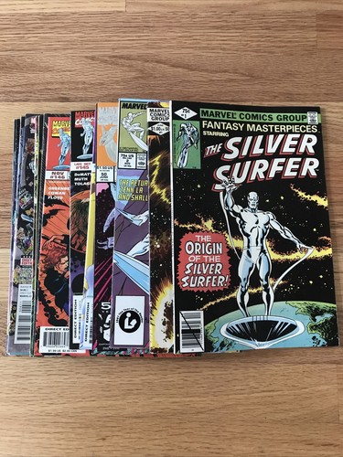 SILVER SURFER MARVEL COMIC LOT MCU 1 50 144 145 146 200 KEY ISSUE ...