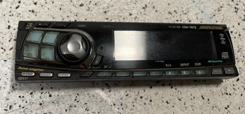 Alpine CDA-7873 Car Stereo CD Player Radio- FACEPLATE ONLY | eBay