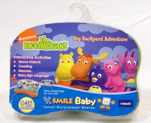 Vtech V. Smile Baby 2008 The Backyardigans Big Backyard Adventure Game ...