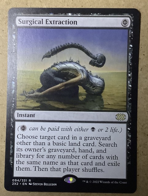 MTG Surgical Extraction Double Masters 2022 094/331 Regular Rare for ...