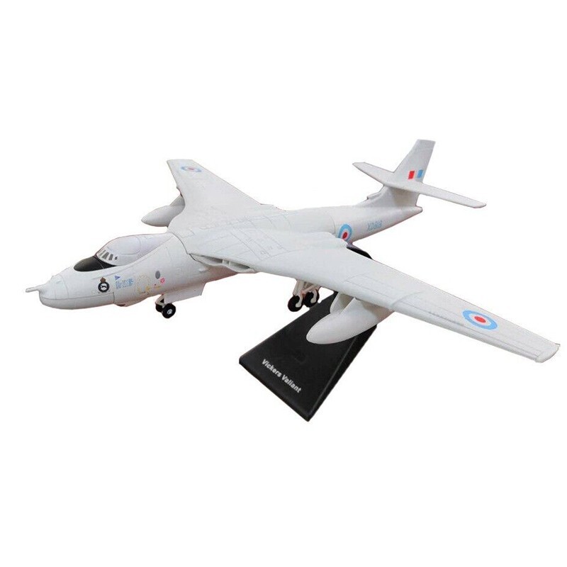 1:144 RAF Vickers Valiant XD818 Bomber Aircraf Model Diecast Military ...