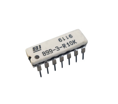 1 PCs BI RESISTOR NETWORK 10K OHM 2% ARRAY NET 14 PIN DIP 7 Resistor ...
