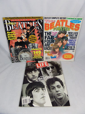 THE BEATLES 3 MAGAZINES - LIFE '95, RETURN OF THE BEATLES '96, BEATLES ...