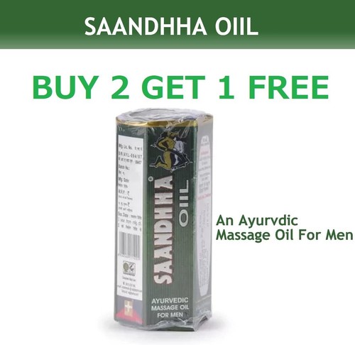 Buy 2 Get 1 Free Ayurvedic Original Sandha Oil 15ml Free Discreet ...