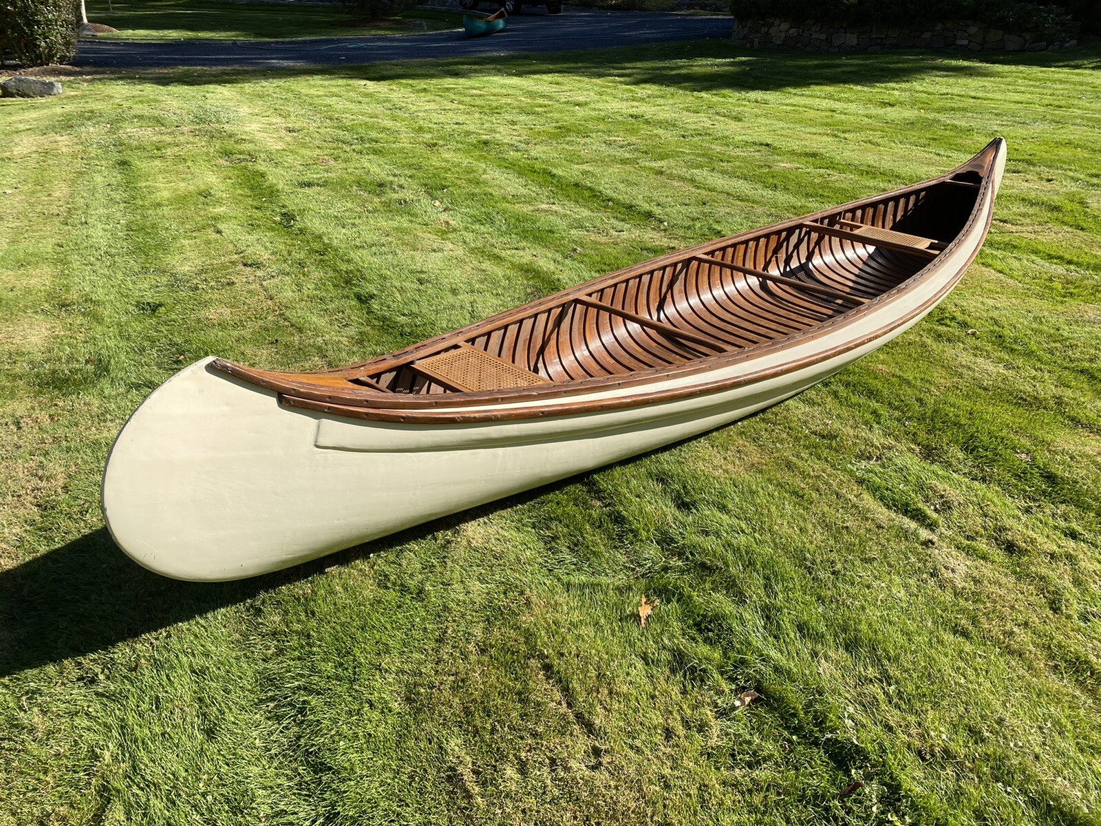 1946 Old Town Wood & Canvas Canoe (Beautiful) NY | eBay