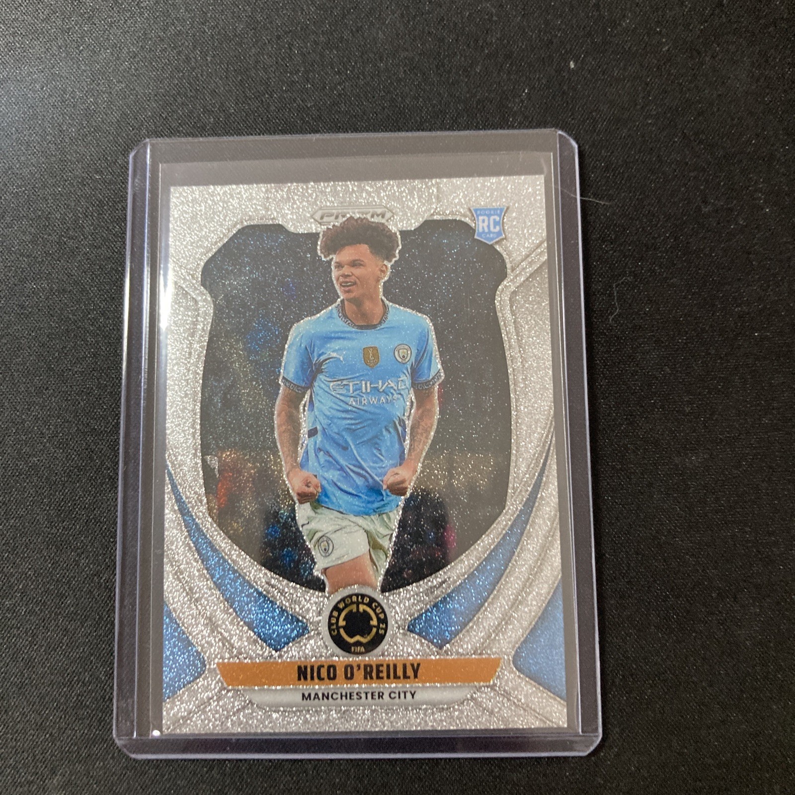 Nico O'Reilly 2025 Prizm World Cup #134 Blue Shimmer /8 Price Guide ...