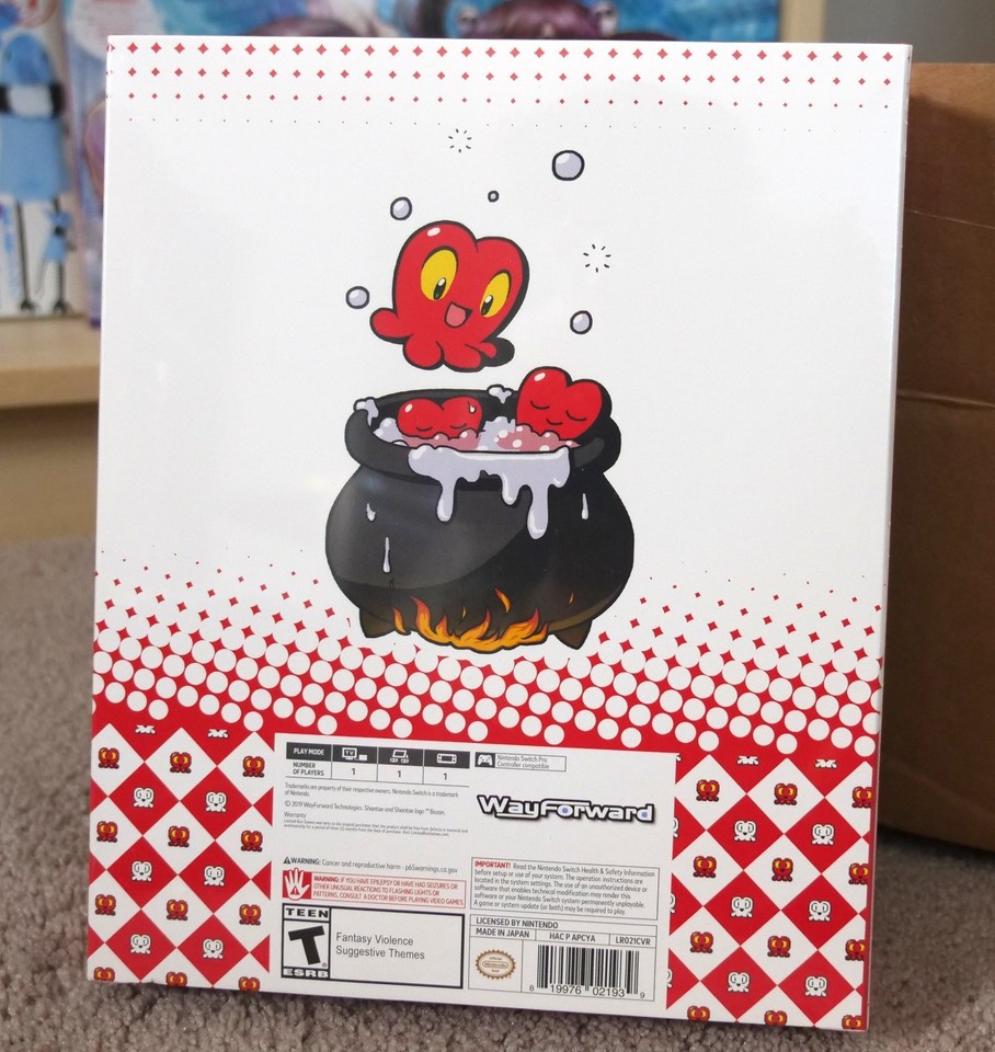 Shantae and the Pirate's Curse COLLECTOR'S EDITION Nintendo Switch ...