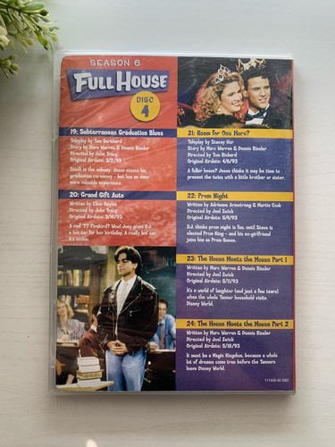 Full house DVD Season 6 Disc 3&4 | eBay