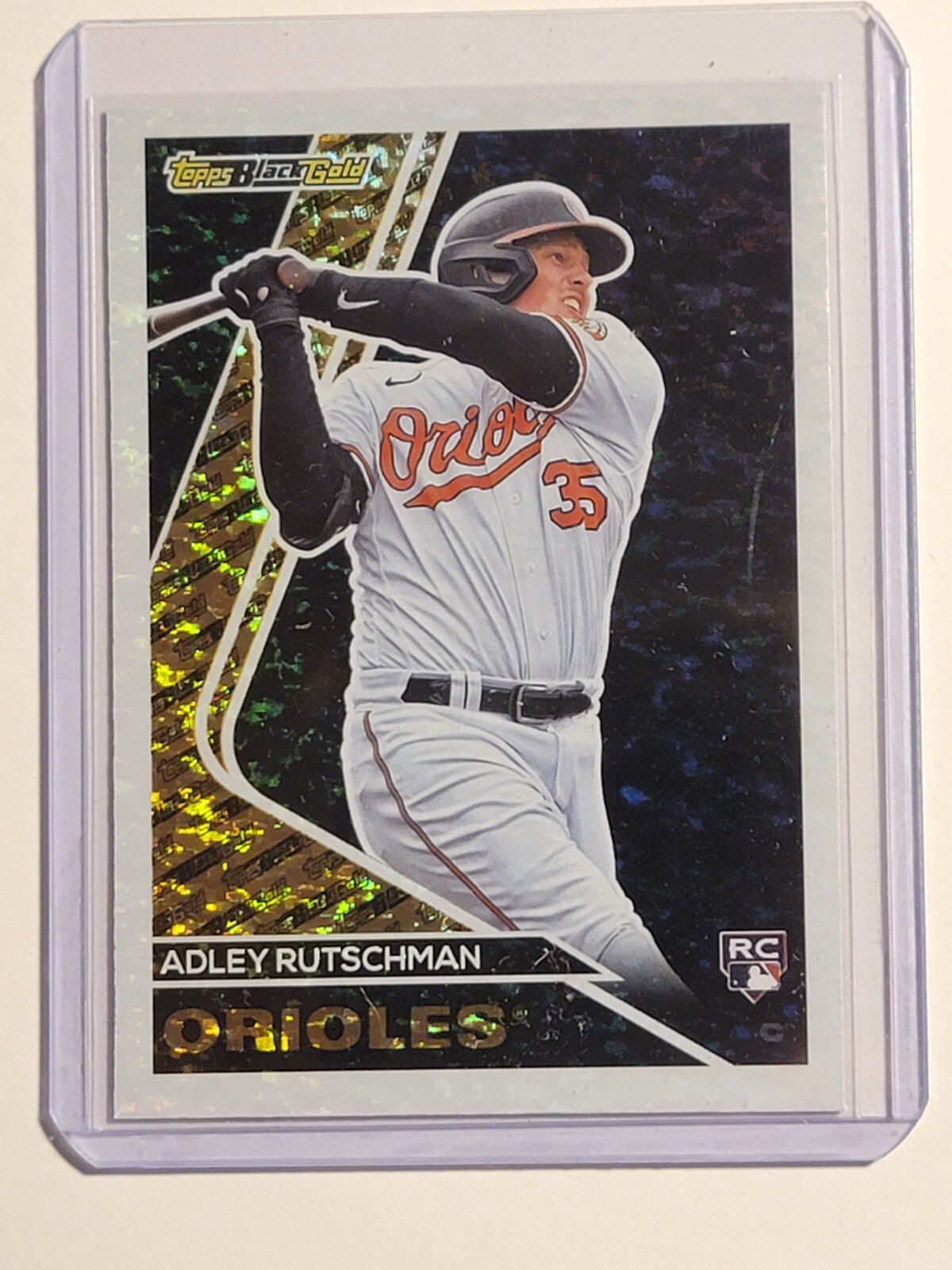 2023 Topps Update Adley Rutschman Rookie Black Gold #BG-1 Baltimore ...