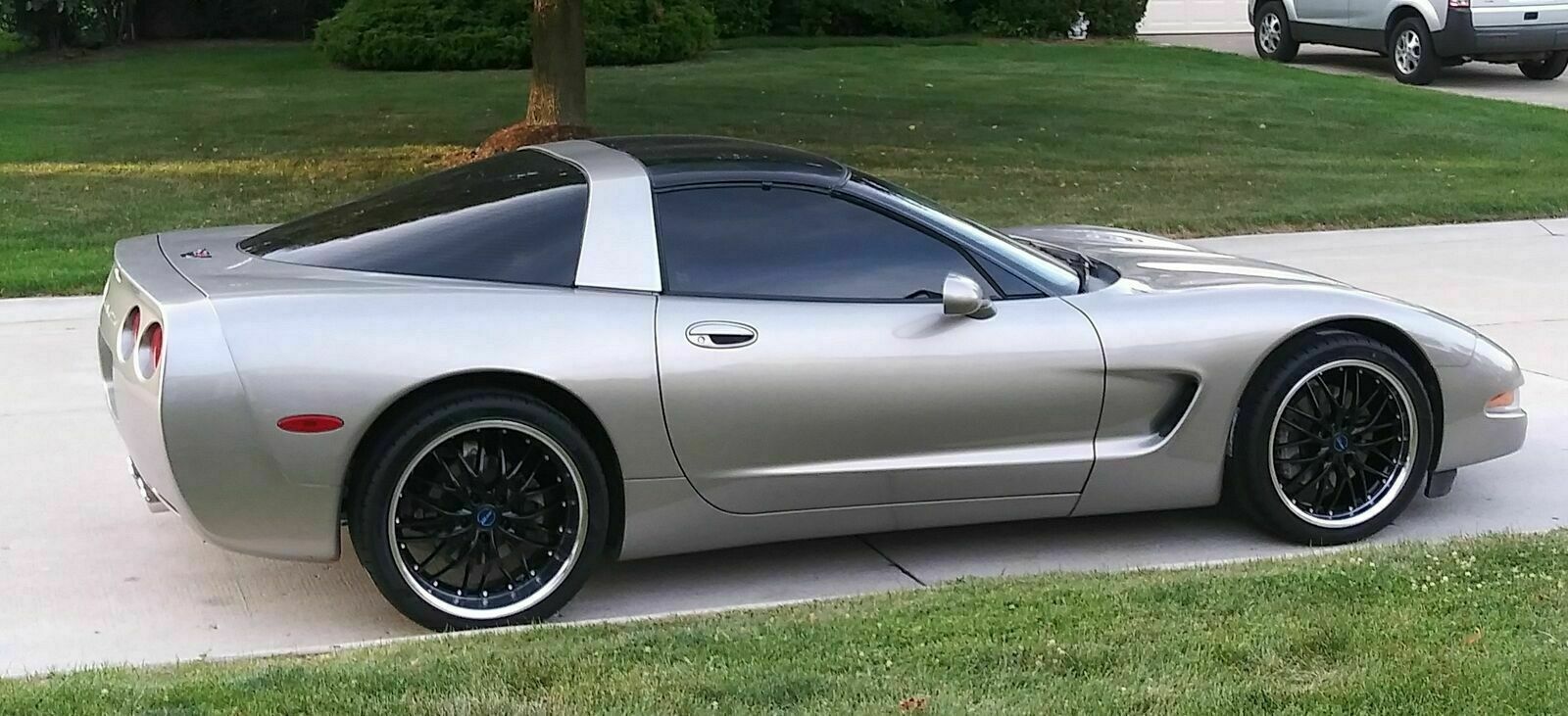 MRR GT1 Wheels For Corvette C5 Chevy 19x8.5 / 20x10 Gloss Black Rims ...