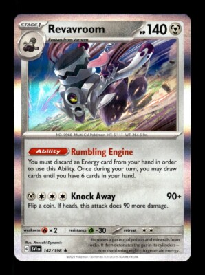 Pokemon SV1 Scarlet & Violet Revaroom Holo 142/198 | eBay