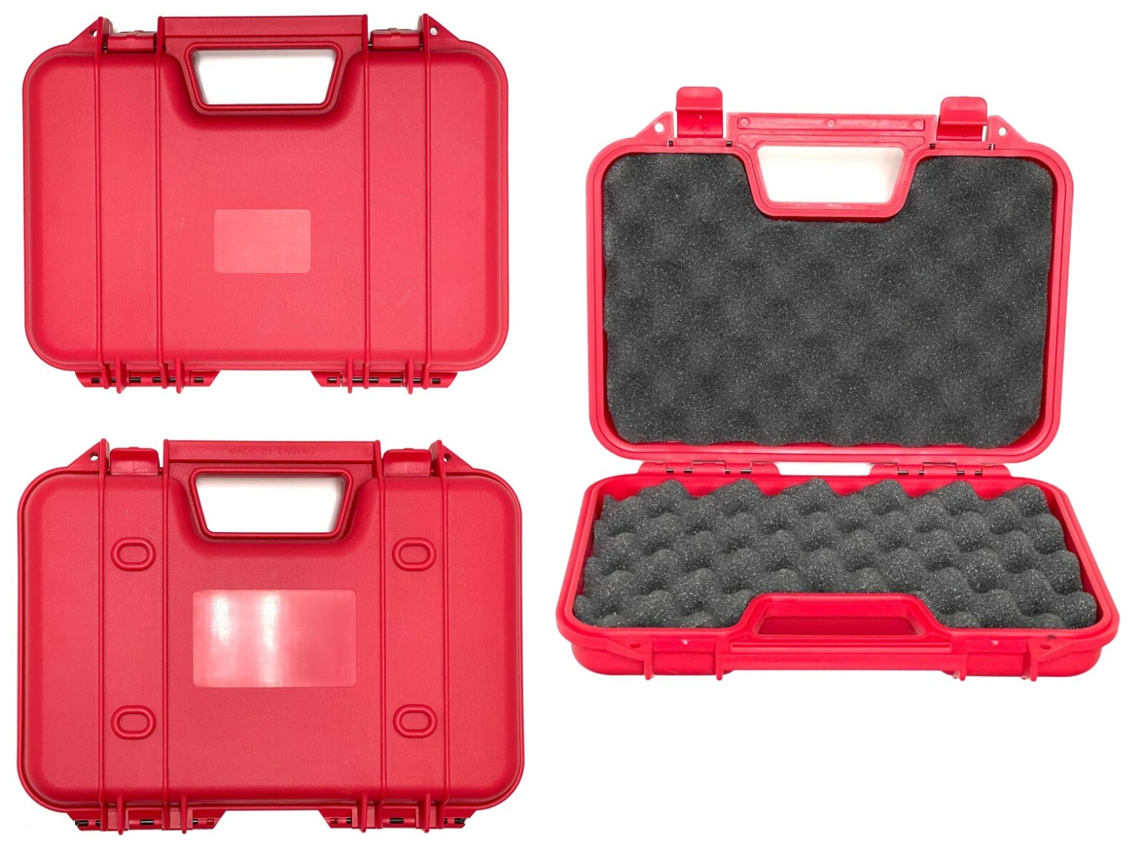 Airsoft Gun Cases for Pistol and Rifle - 11.5, 27, & 41.3 inch - Red ...