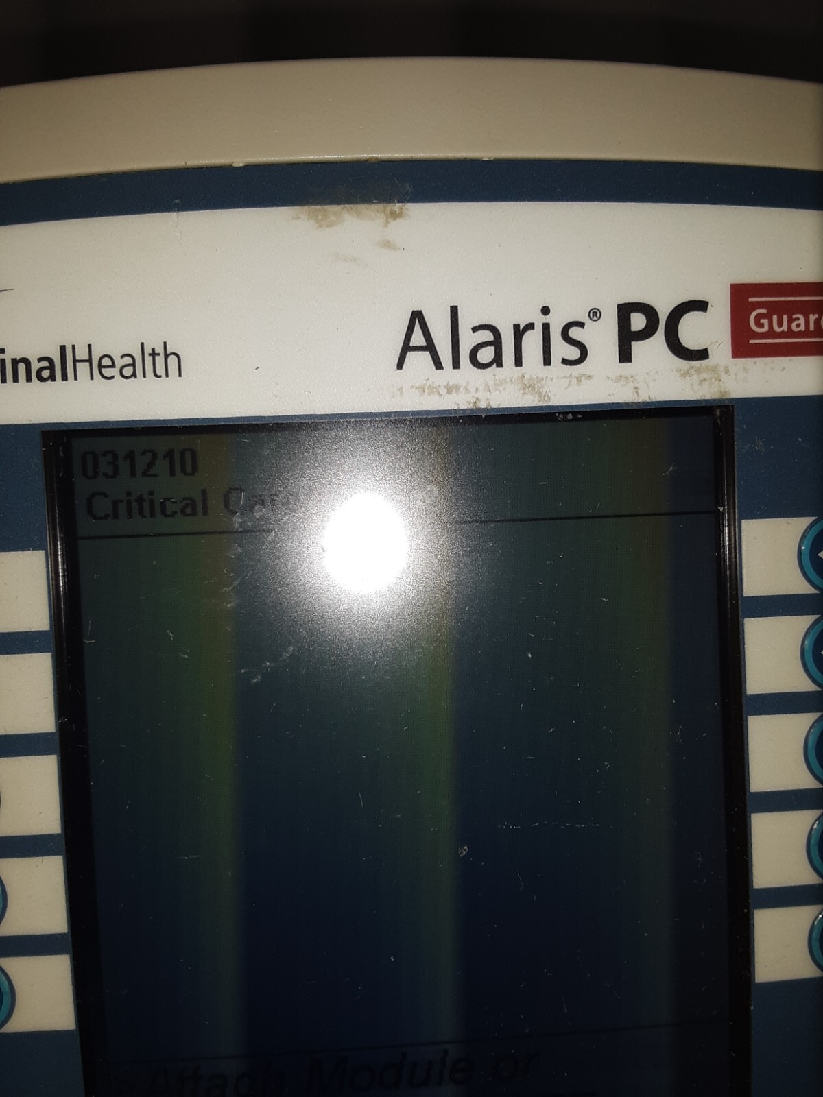 Cardinal Health Alaris PC 8000 Control Unit IV Infusion Pump W/ 30 Day ...