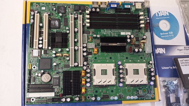 Tyan S2725 S2725G2NR Tiger i7501S Dual socket 604 Intel E7501 chipset ...