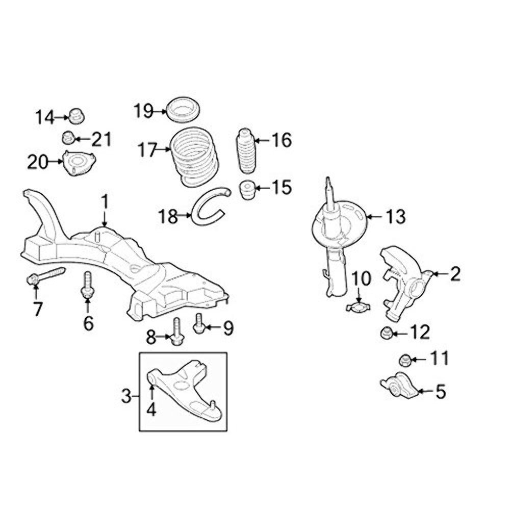 (x2) New Genuine Ford Nut - Hex. W712503S440 / W712503-S440 OEM | eBay