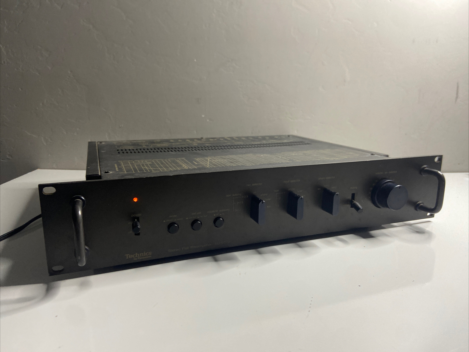 Technics+Panisonic+Flat+Preamp+Pre-amplifier+SU9070+Su-9070 for sale ...