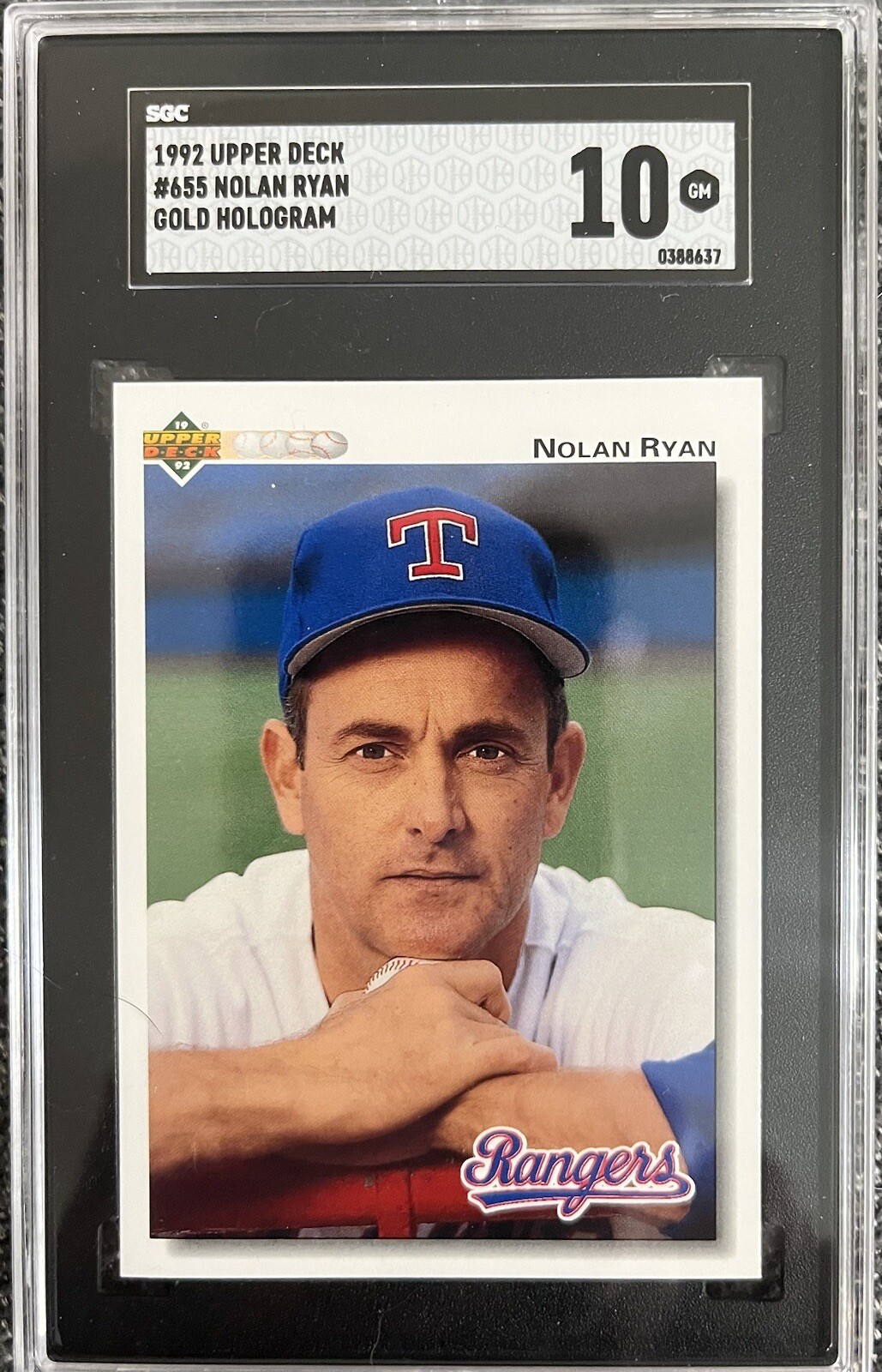 1992 Upper Deck - Gold Hologram #655 Nolan Ryan for sale online | eBay