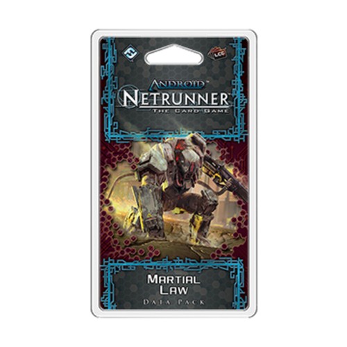 FFG Netrunner LCG Flashpoint Cycle Data Pack #5 - Martial Law NM ...