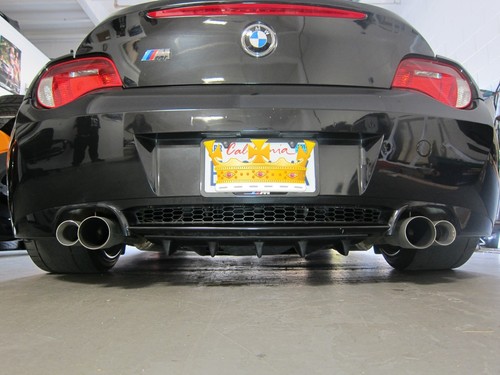 BMW Z4 Z4M Roadster Custom Bolt On Rear Diffuser s4play | eBay