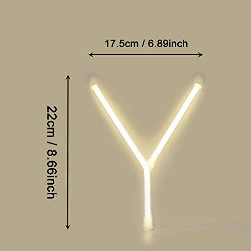 LED Warm White Neon Letter Signs Neon Words Lights Alphabet Neon Art ...