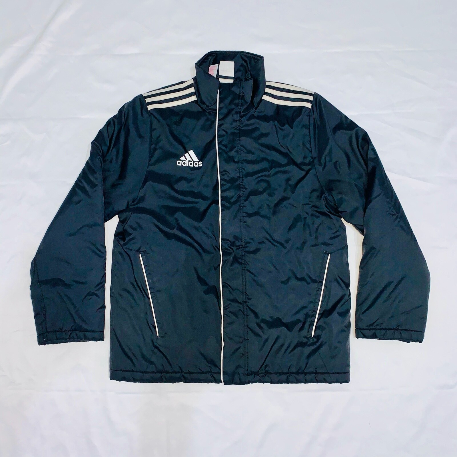 Rare Adidas Nylon Soccer Running Jacket All Weather G… - Gem