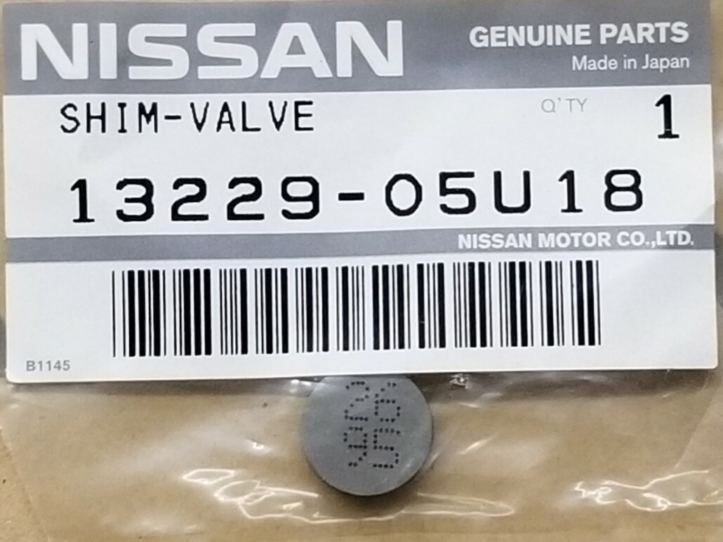 Nissan 13229-05U18 OEM Valve Shim 2.695mm RB26DETT R32 R33 R34 Skyline ...