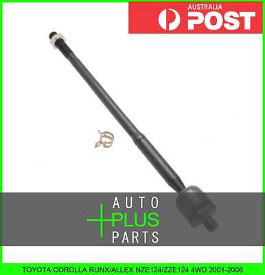 Fits TOYOTA COROLLA RUNX/ALLEX NZE124/ZZE124 4WD - Steering Rack End ...