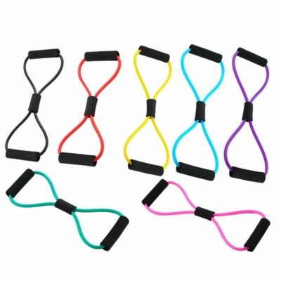 Fitness Rubber Yoga Chest Expander Pull Stretcher Gym Exercise Muscle ...