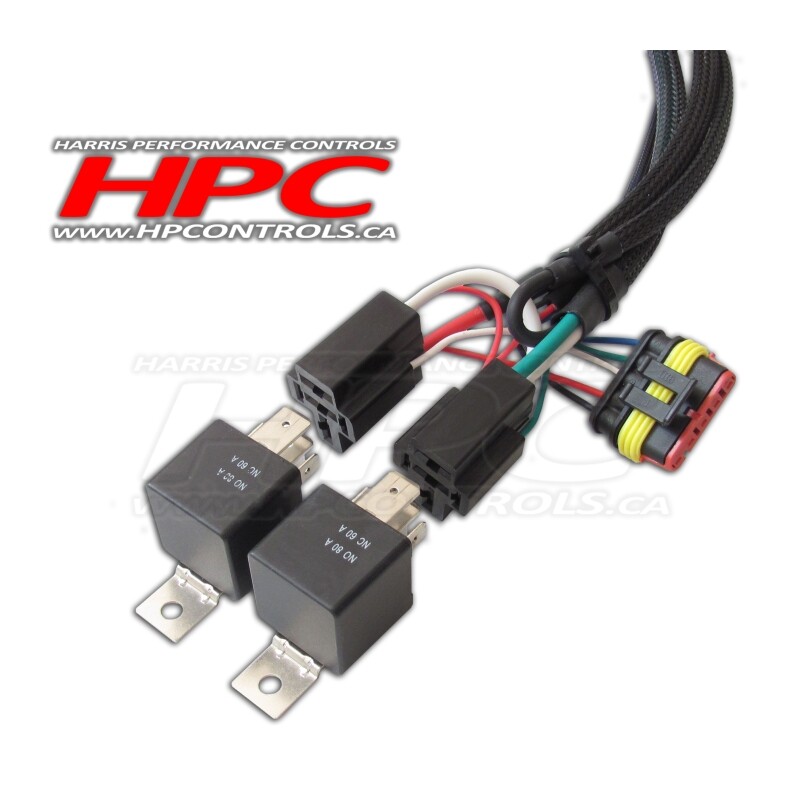 HPC Radiator Fan Control Kit for Two Speed Fan (Ford) (50A) - 102007 | eBay