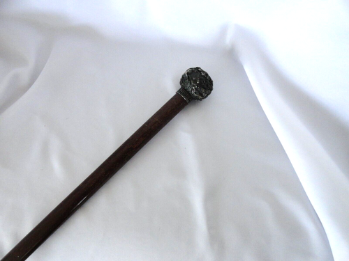 Vintage Antique DEWAR HIGHLANDER Heavy Metal Knob Walking Stick Cane ...