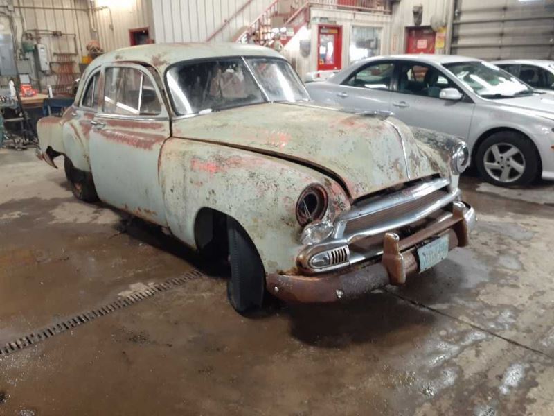 1951 CHEVROLET REAR BUMPER ASSEMBLY W/BRACKETS 4 DOOR SEDAN 863709 | eBay