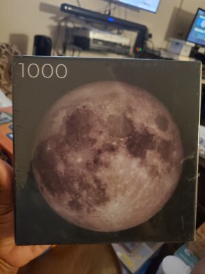 New The Moon Puzzle 1000 Pieces Challenging Jigsaw NASA Puzzles Puzzle ...