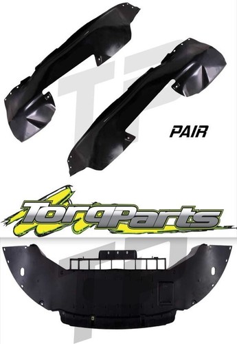 GUARD LINERS & BUMPER SPLASH TRAY SUIT FG FALCON FORD BAR PLASTIC APRON ...