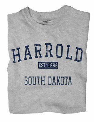 Harrold South Dakota SD T-Shirt EST | eBay