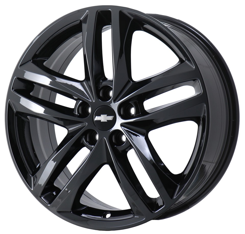 19" CHEVROLET EQUINOX PVD BLACK CHROME-C WHEELS RIMS FACTORY OEM 5832 ...