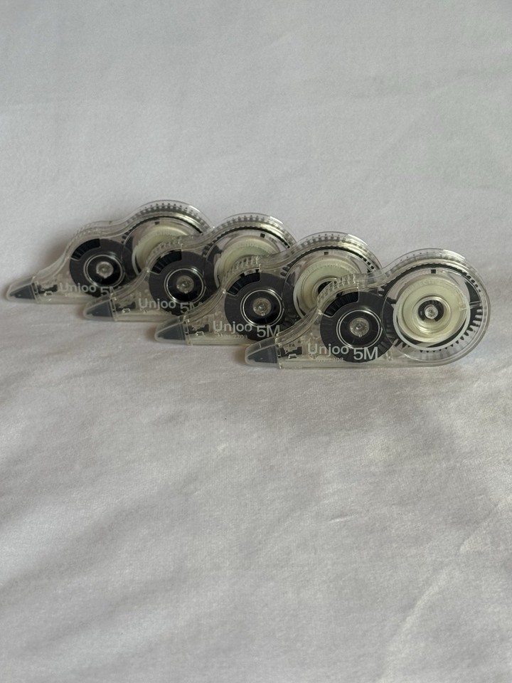 White Out Correction Tape 5 M Bundle Of 4 Tear Resistant Tape ...
